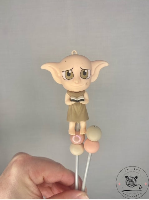 Pair of Large dobby amigurumi sticks – Unique Crochet Hooks
